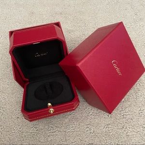 Cartier | Jewelry | Authentic Cartier Ring Box | Poshmark
